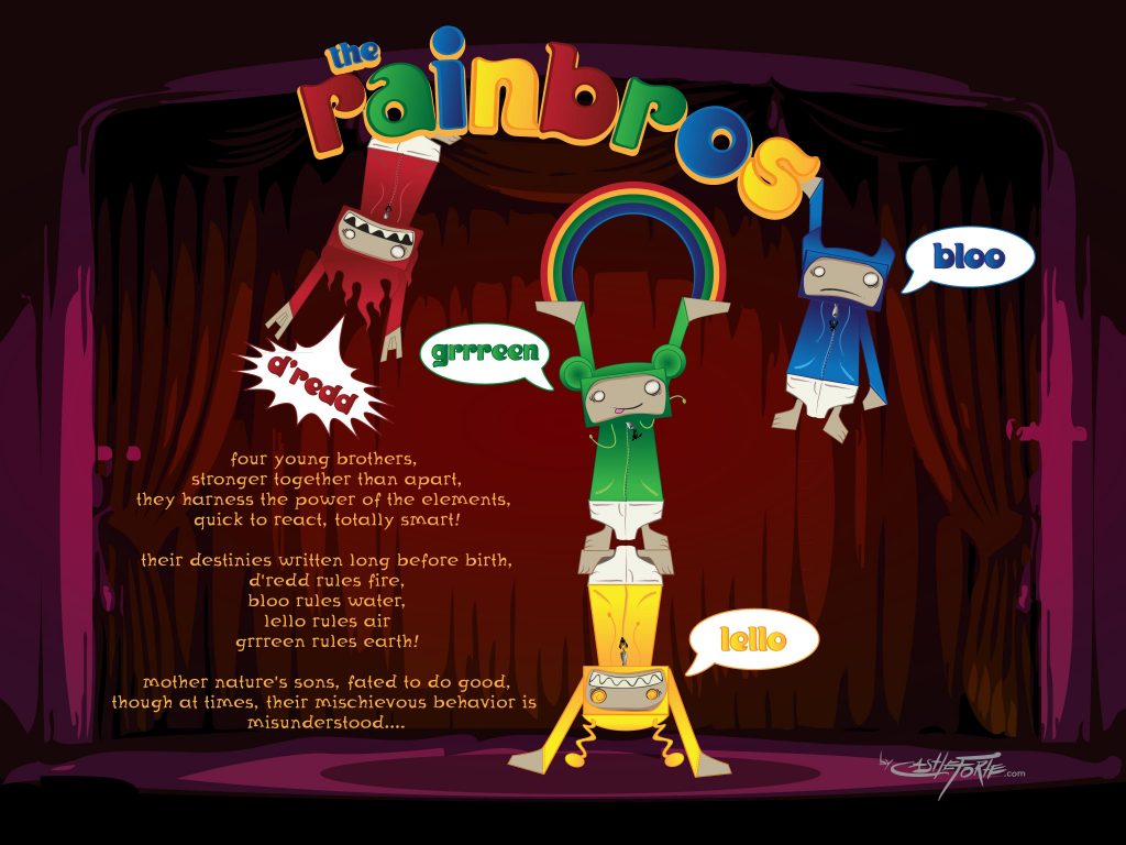 Rainbros Papertoys Page - :: Castleforte