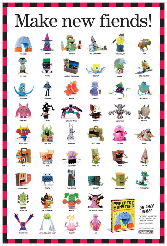 Papertoy Monsters Book Details - :: Castleforte